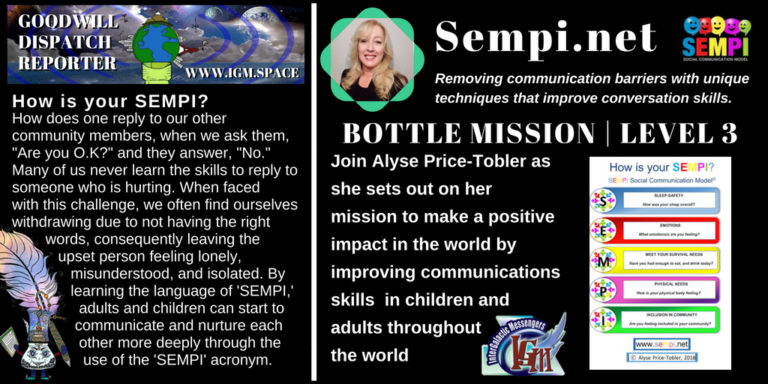 How is your SEMPI? - The InterGalactic Messengers